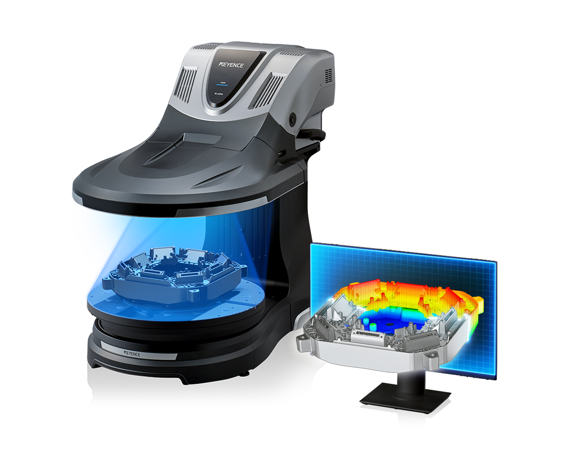 3D Scanner | KEYENCE International Belgium(Deutsch)