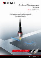 Confocal Displacement Sensor CL-3000 Series | KEYENCE International Belgium