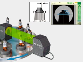Wysokiej prędkości mikrometr optyczny 2D - Seria TM-3000 | KEYENCE ...